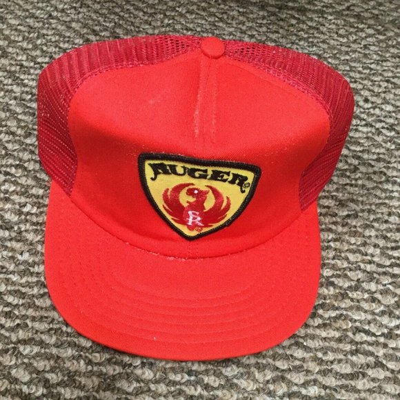 Accessories | Vintage Ruger Firearms Trucker Snapback Hat Cap | Poshmark